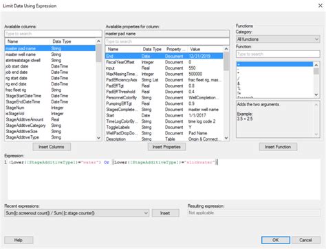 Data Limiting With Expressions The Analytics Corner