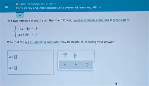 Solved Iii Lines Functions And Systems Consistency And
