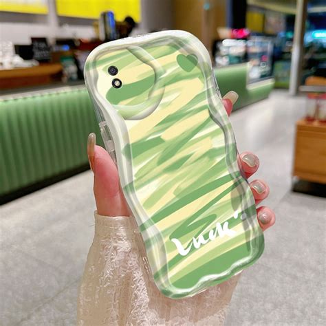 Jual Casing Hp Xiaomi Redmi A I C Nfc Redmi A A Poco C Case Lembut Pola Hijau Segar