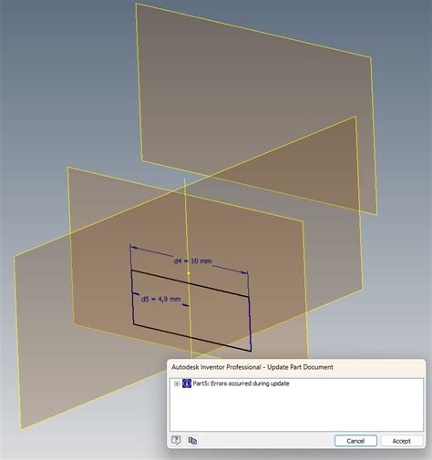 Unable To Extrude The Profile Up To Non Parallel Surface Passing Through The Sketch Autodesk