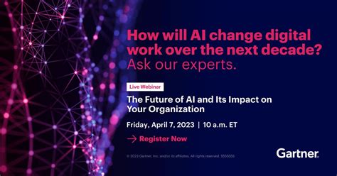 Ai Webinar Gartnerit Artificialintelligence Gartner For It