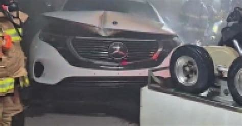 벤츠·구형 아이오닉 전기차 화재국산 배터리 장착