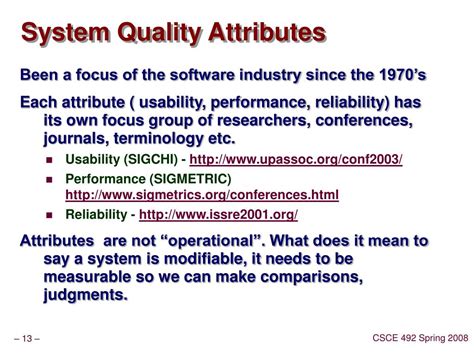 Ppt Lecture 7 Quality Attributes Nonfunctional Req Powerpoint