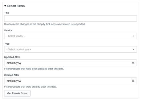 exporting product data custom fields knowledge base