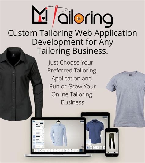 Custom Tailoring Web Application Development For Any Tailoring Business