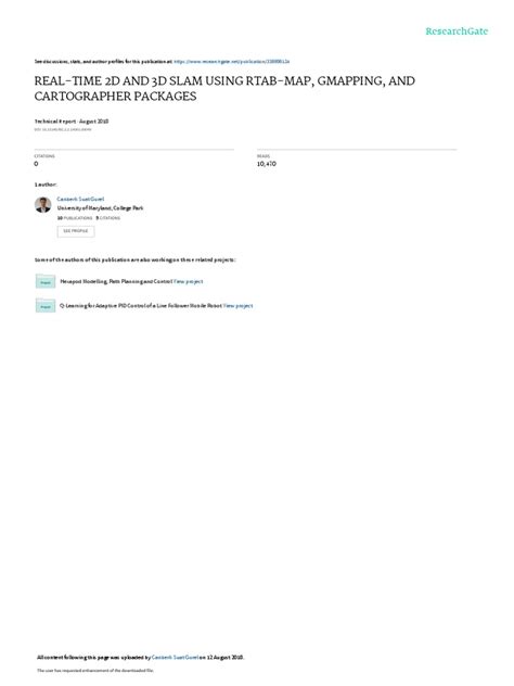real time2dand3dslam canberksuatgurelv3 pdf kalman filter