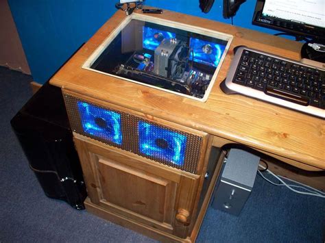 Desk PC Mod Insanely Sick GamingComputerCouple Pc Desk Custom Pc Desk Custom Pc