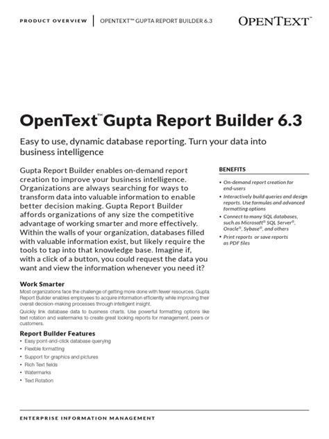 Opentext Po Portfolio Opentext Gupta Report Builder 6 3 En Download