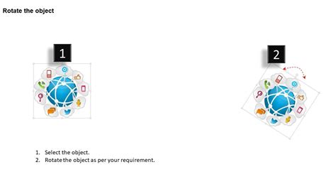 0814 Global Communication With Interconnected Devices Surrounding The Earth Globe Ppt Slides