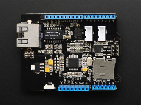 NEW PRODUCT Ethernet Shield For Arduino W Chipset Adafruit Industries Makers