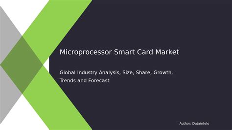 Microprocessor Smart Card Market Report Global Forecast From 2025 To 2033
