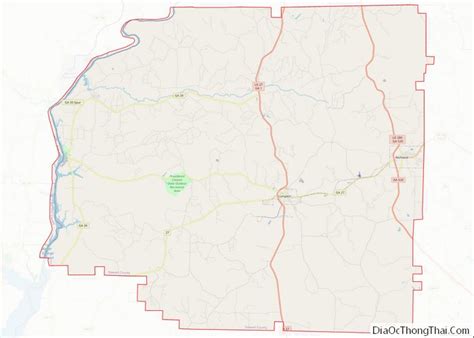 Map Of Stewart County Georgia Thong Thai Real