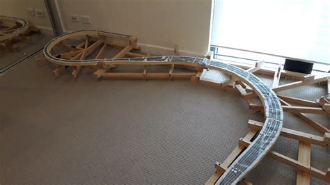 L Girder Benchwork Construction British Columbia Railway Fort St John Subdivision In N Scale