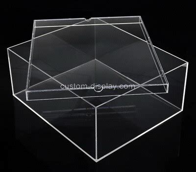 Custom Clear Plexiglass Box With Lid Custom Acrylic Box