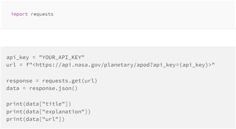 How To Use Nasa Api A Comprehensive Guide