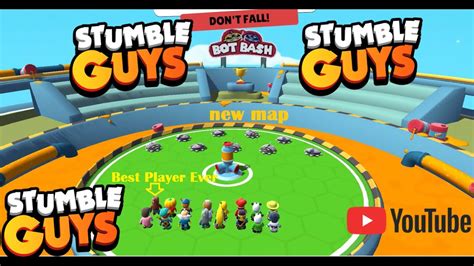 Stumble Guys New Map Bot Bash Stumble Guys New Update 041 Youtube