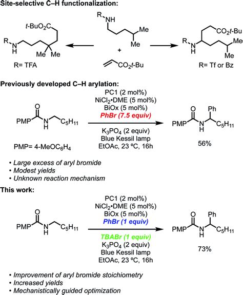 Site Selective Ch Functionalization Of Protected Amines Download Scientific Diagram