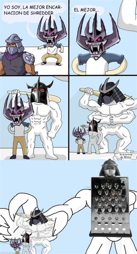 Shredder El Destructor Meme By Billmind Memedroid