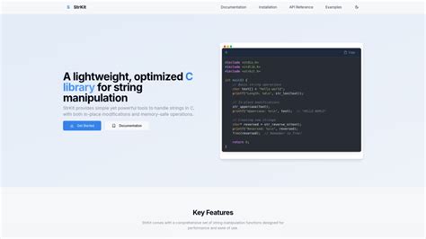 strkit c string manipulation library ridan a