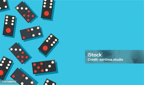 도미노 조각 배경입니다 보드 게임 벡터 일러스트레이션 여가활동 게임에 대한 스톡 벡터 아트 및 기타 이미지 여가활동 게임 Brand Name Video Game 개념