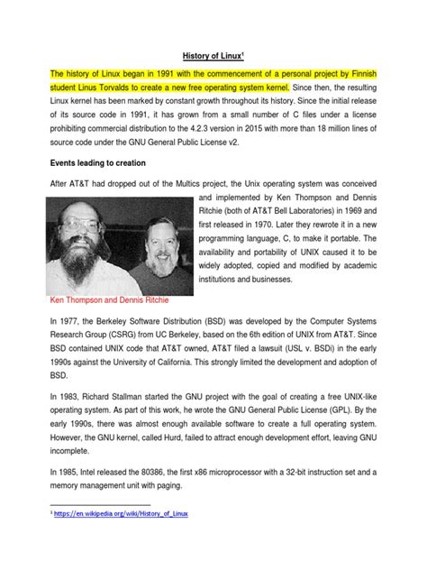 history of linux pdf berkeley software distribution unix