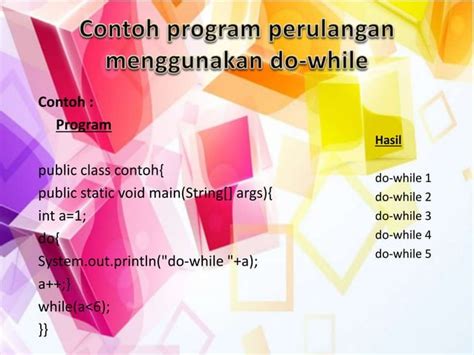 Perulangan Pada Java Netbeans Ppt