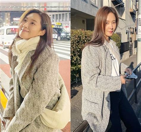 패션엔 소녀시대 유리 도쿄 누빈 청순미 대학생 여친같은 수수한 여행룩