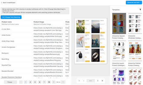 Automatic Csv To Product Catalog Generator Fliphtml5