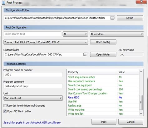 Tormach Post Processor G53 Edits For Tool Change Woody S Workshop