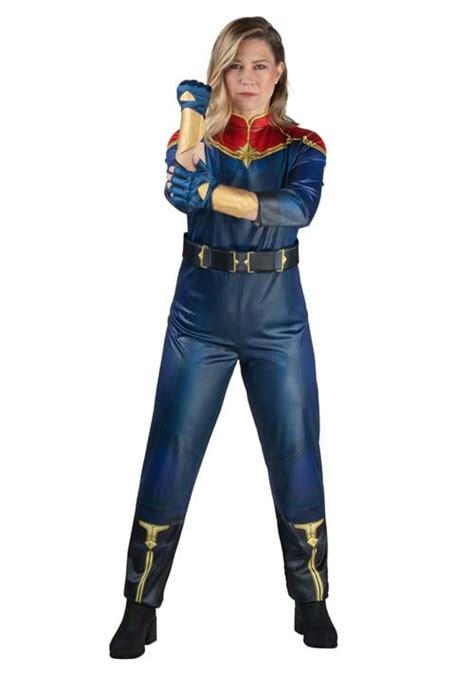 Mcu Captain Marvel Womens Costume Marvel Costumes
