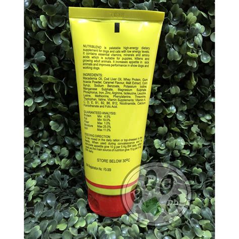 Nutriblend Gel 220g For Pets Lazada Ph