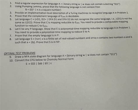 solved find a regular expression for language a { ﻿binary