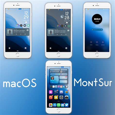 Setup MacOS MontSur IP6s IOS 14 2 R IOSthemes