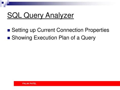 Ppt Monitoring And Optimizing Sql Server 2000 Powerpoint Presentation