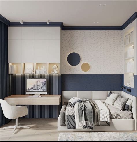 ЖК Клевер парк для Марины и Виталия Комната для мальчика дизайн Дизайн детской комнаты Интерьер