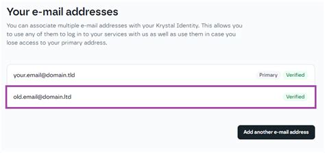 How To Update Your Personal Information Using Krystal Identity