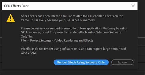 Solved Ae Out Of Memory Error Crashing Other Stuff Adobe Product Community 10028684