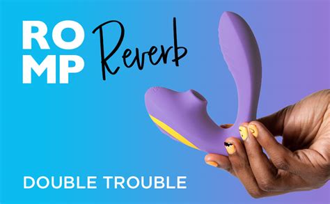 Amazon Com ROMP Reverb Rabbit Vibrator Clit Sucker G Spot Clitoral Suction Double