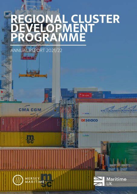 Regional Cluster Development Programme Annual Report 2021 22 Regional Cluster Development Programme Annual Report 2021 22