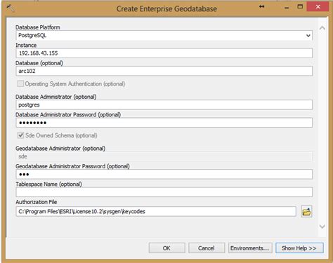 Installing Configuring An Enterprise Geodatabase Esri Community