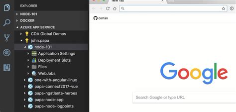browse to website goes to empty url · issue 295 · microsoft vscode azureappservice · github