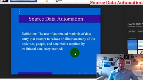 Methods Of Source Data Automation