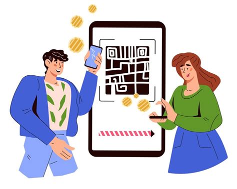 Premium Vector Qr Code Scan For Online Payment And Transaction Concept Flat Vector Isolated