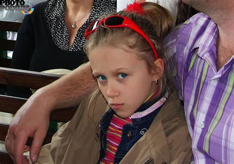 У папы на коленях