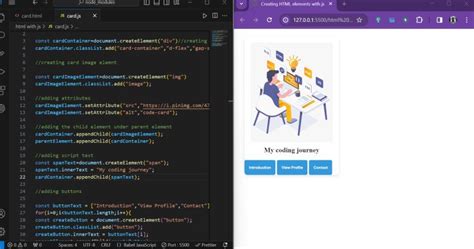 Day 3 Of Code Challenge Creating Html Elements With Javascript Nishtha Khosla Posted On The
