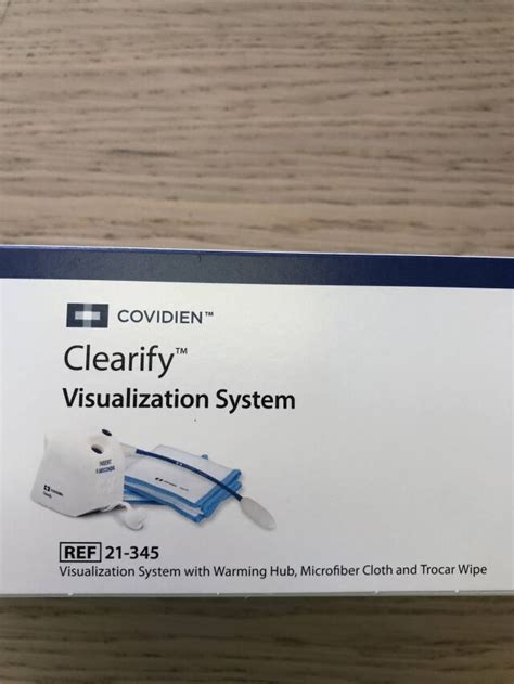 New Covidien 21 345 Clearify Visualization System With Warming Hub