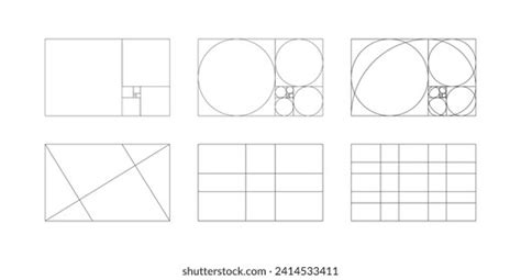Golden Ratio Template Fibonacci Array Numbers Stock Vector Royalty Free 2249350587 Shutterstock