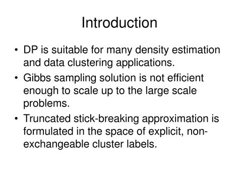 Ppt Collapsed Variational Dirichlet Process Mixture Models Powerpoint Presentation Id 1105927
