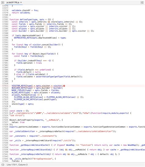 Uncaught Referenceerror Cannot Access Visitorkeys Before Initialization · Issue 3632