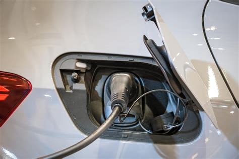 Premium Photo Electric Vehicle Ev Charging Socket Plug Port